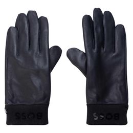 BOSS - Handschuhe f&uuml;r Herren, Lammleder (Dunkelblau)