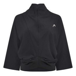 Head - Jacke f&uuml;r Damen, Mit Rei&szlig;verschluss, 3/4 &Auml;rmel (Schwarz)
