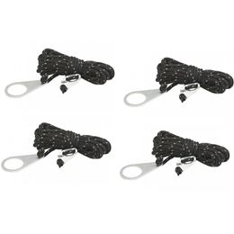 Berger Reflektierende Spannleine, 4er-Pack 4 m - Zeltheringe & Abspannmaterial