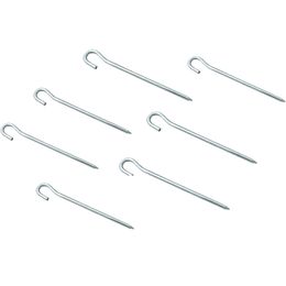 High Peak Aluminium Erdnagel 6er Pack 18 cm silber - Zeltheringe & Abspannmaterial