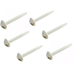 Berger Erdnagel Zelthering 10 cm aus Kunststoff f&uuml;r weiche B&ouml;den, 6er-Pack - Zeltheringe & Abspannmaterial