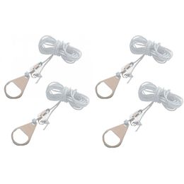 Berger Zeltspannleinen, 4er-Pack 2 m - Zeltheringe & Abspannmaterial
