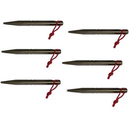 VARGO Titan Crevice Hering Set 6 Teilig - Zeltheringe & Abspannmaterial