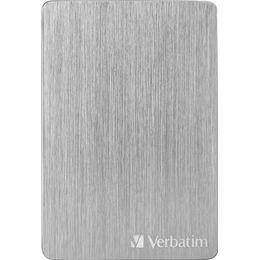 Verbatim externe HDD-Festplatte 1TB silber