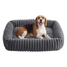 FEANDREA Hundebett orthop&auml;disches Hundek&ouml;rbchen,Hundekissen waschbar, flauschig