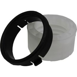 Ring mit &Uuml;berwurfmuffe