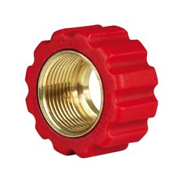 R+M de Wit / Suttner &Uuml;berwurfmutter 22x1,5 16,4 mm rot