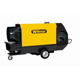 Wilms Mobile-Heizzentrale (Radial) HT 200 mit Abgasf&uuml;hrung