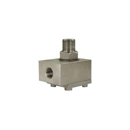 R+M de Wit / Suttner Drehgelenk 3/8"AG : 1/4"IG 600 bar Edelstahl