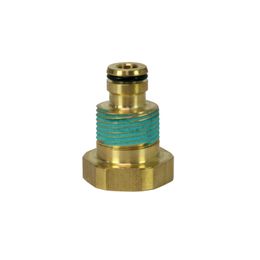 R+M de Wit / Suttner Adapter K-Lock-7 TR20AG : 1/4"IG Me ssing