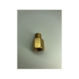 Mersch Reduziernippel IG : AG - Messing, 1 / 4 " : M 12 x 1