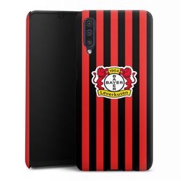 DeinDesign Galaxy A50 Handy Premium Case Smartphone Handyh&uuml;lle Schutzh&uuml;lle matt Official Licensed Product Stripes Bayer 04 Leverkusen Premium Case