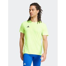 Adidas Laufshirt in Gr&uuml;n - 20% | Gr&ouml;&szlig;e S | Herren-sportshirts
