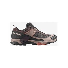 Salomon Wanderschuhe "X ULTRA 5 GTX" in Beige/ Lila/ Anthrazit - 26% | Gr&ouml;&szlig;e 42 2/3 | Herrenschuhe-outdoorschuhe