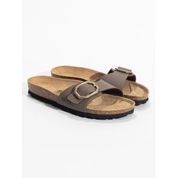 BAYTON Pantoletten "Zephyr" in Hellbraun - 51% | Gr&ouml;&szlig;e 41 | Damen-pantoletten