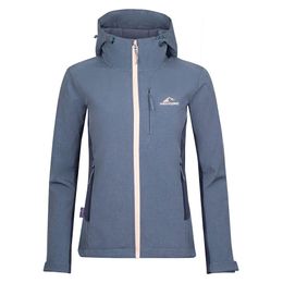 Westfjord Softshelljacke "Eldfjall XT" in Blau - 50% | Gr&ouml;&szlig;e XXL | Damen-outdoorjacken