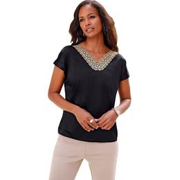 WITT WEIDEN Bluse in Schwarz - 60% | Gr&ouml;&szlig;e 50 | Damen-blusen