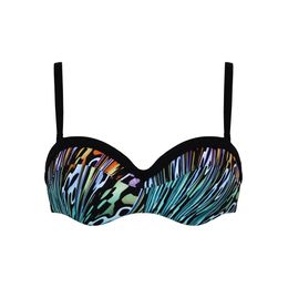 Naturana Bikini-Oberteil in Bunt - 52% | Gr&ouml;&szlig;e 46D-Cup | Damen-bademode