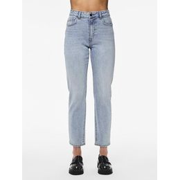 Pieces Jeans "Bella" - Tapered fit - in Blau - 63% | Gr&ouml;&szlig;e W25/L30 | Damenjeans