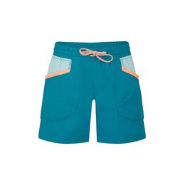 Trollkids Funktionsshorts "Senja" in Blau - 45% | Gr&ouml;&szlig;e 140 | Kinderhosen