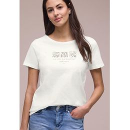Street One Shirt in Creme - 20% | Gr&ouml;&szlig;e 36 | Damen-tops