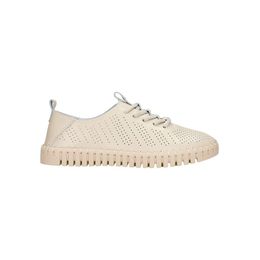 Wojas Leder-Sneakers in Beige - 48% | Gr&ouml;&szlig;e 37 | Damen-sneakers