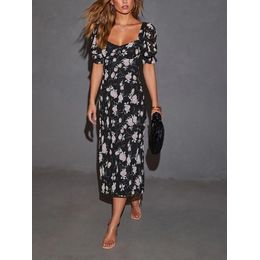 Milan Kiss Kleid in Schwarz/ Wei&szlig; - 65% | Gr&ouml;&szlig;e XL | Damen-kleider