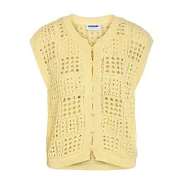 Noisy may Cardigan in Gelb - 42% | Gr&ouml;&szlig;e L | Damen-pullover-cardigans