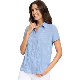 WITT WEIDEN Bluse in Hellblau - 52% | Gr&ouml;&szlig;e 42 | Damen-blusen