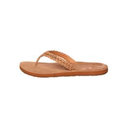 Roxy Zehentrenner "Lili II" in Hellbraun - 30% | Gr&ouml;&szlig;e 35 | Damen-sandalen