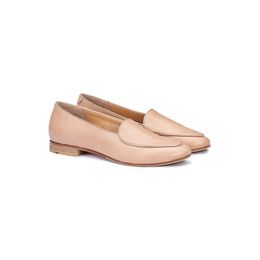 Lloyd Leder-Mokassins in Beige - 60% | Gr&ouml;&szlig;e 37 | Damen-pantoletten