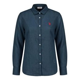 U.S. Polo Assn. Hemd - Regular fit - in Dunkelblau - 34% | Gr&ouml;&szlig;e M | Damen-blusen