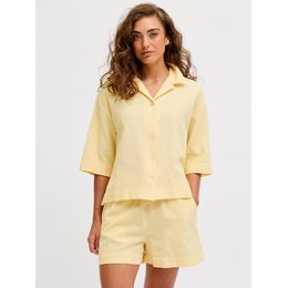 Jack & Jones JJXX Hemd in Gelb - 45% | Gr&ouml;&szlig;e S | Damen-blusen