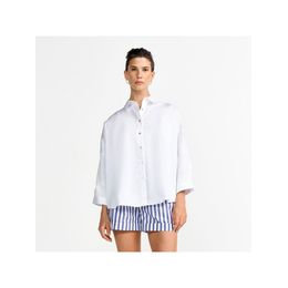 Rich & Royal Rich & Royal Bluse in Wei&szlig; - 56% | Gr&ouml;&szlig;e 36 | Damen-blusen