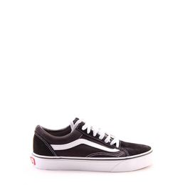 Vans Leder-Sneakers "Old Skool" in Schwarz - 44% | Gr&ouml;&szlig;e 39 | Damen-sneakers