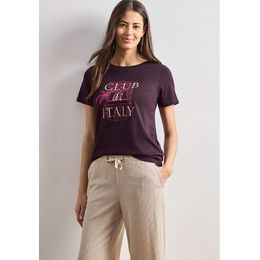 Street One Shirt in Aubergine - 38% | Gr&ouml;&szlig;e 36 | Damen-tops