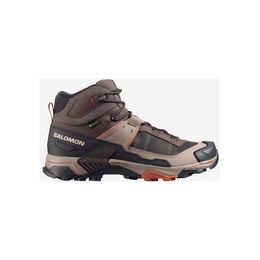 Salomon Trekkingschuhe "X ULTRA 5 MID GTX" in Braun/ Beige - 34% | Gr&ouml;&szlig;e 46 2/3 | Herrenschuhe-outdoorschuhe