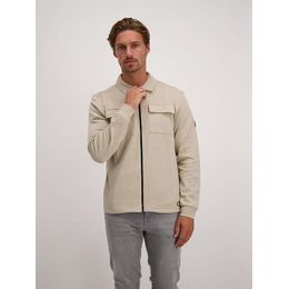 Cars Jeans Sweatjacke "Spearl" in Sand - 46% | Gr&ouml;&szlig;e XL | Herren-sweatshirts-jacken