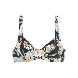 Sunseeker Bikini-Oberteil in Schwarz/ Mint - 51% | Gr&ouml;&szlig;e 42F-Cup | Damen-bademode