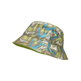 Playshoes Wende-Sonnenhut "Wave" in Khaki/ Gr&uuml;n - 13% | Gr&ouml;&szlig;e 53 cm | Kindermuetzen