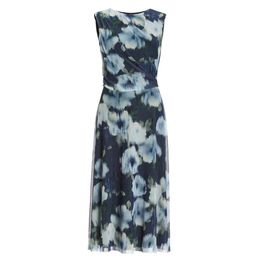 Swing Kleid in Dunkelblau/ Hellblau - 65% | Gr&ouml;&szlig;e 36 | Damen-kleider