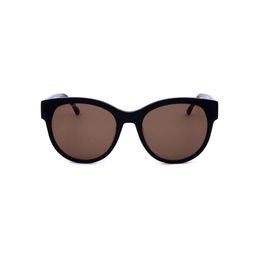 Tom Tailor Damen-Sonnenbrille in Schwarz/ Braun - 74% | Gr&ouml;&szlig;e 52 | Damen-brillen