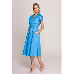 Stylove Kleid in Blau - 45% | Gr&ouml;&szlig;e L | Damen-kleider
