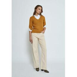Sel by peppercorn Peppercorn Pullover "Tana" in Camel - 43% | Gr&ouml;&szlig;e S | Damen-pullover-cardigans