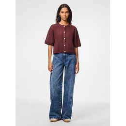 Pieces Cardigan in Bordeaux - 48% | Gr&ouml;&szlig;e S | Damen-pullover-cardigans