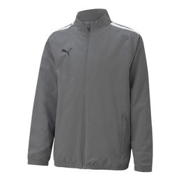 Puma Trainingsjacke in Grau - 61% | Gr&ouml;&szlig;e 128 | Kinder-outdoor-jacken