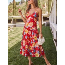 LA Angels Kleid in Rot - 56% | Gr&ouml;&szlig;e M | Damen-kleider