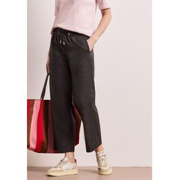 Street One Hose in Dunkelbraun - 48% | Gr&ouml;&szlig;e 38/L28 | Damenhosen