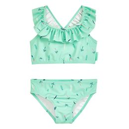 Playshoes Bikini "Surfbrett Palme" in Mint - 22% | Gr&ouml;&szlig;e 110/116 | Kinder-bademode