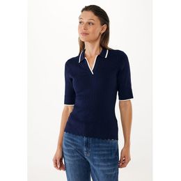 Mexx Poloshirt ''Ivy'' in Dunkelblau - 58% | Gr&ouml;&szlig;e M | Damen-tops